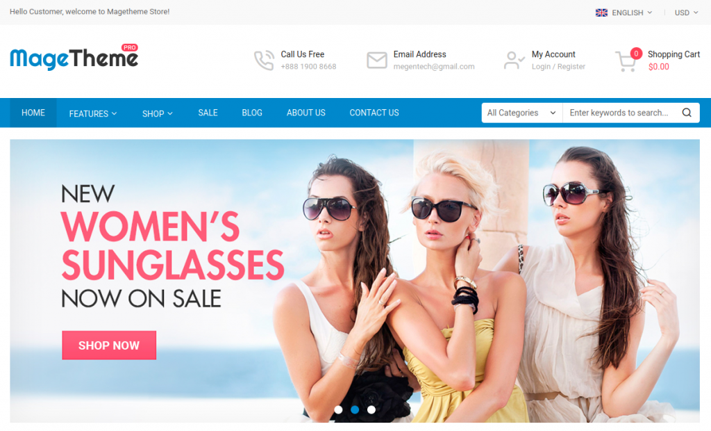 Collection of 10+ Magento 2 Themes with Unique & Versatile Designs